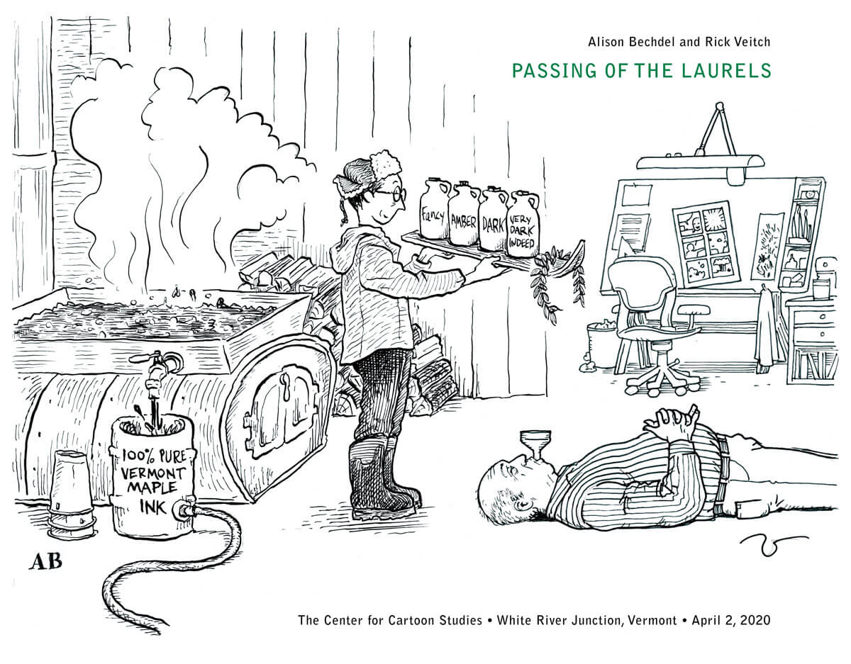 Vermont Cartoonist Laureate « The Center for Cartoon Studies