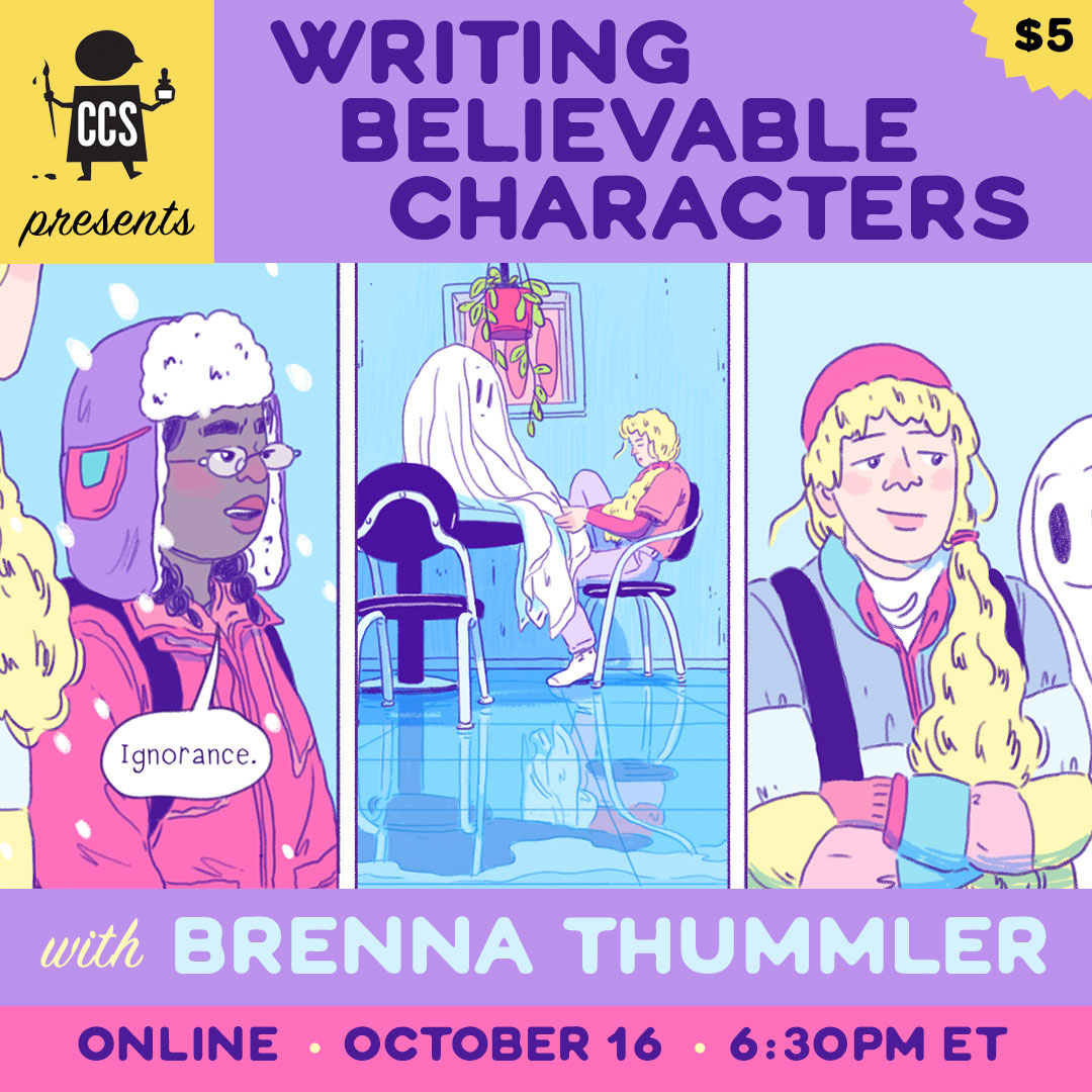 NEW! CCS Webinars ON WRITING AND DRAWING COMICS « The Center for ...