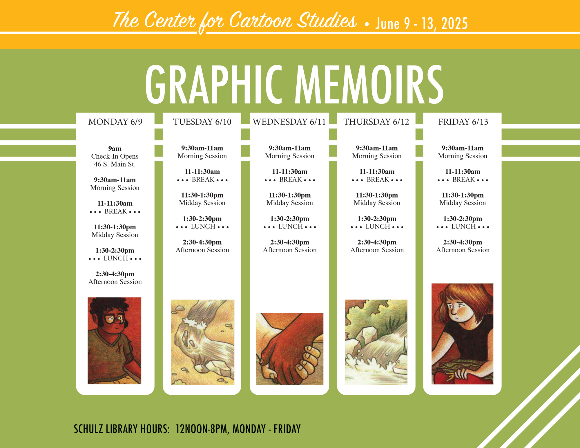 Graphic Memoir « The Center for Cartoon Studies