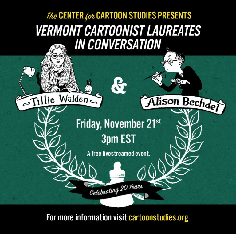Join us in celebrating CCS’s 20th Anniversary with Alison Bechdel and ...
